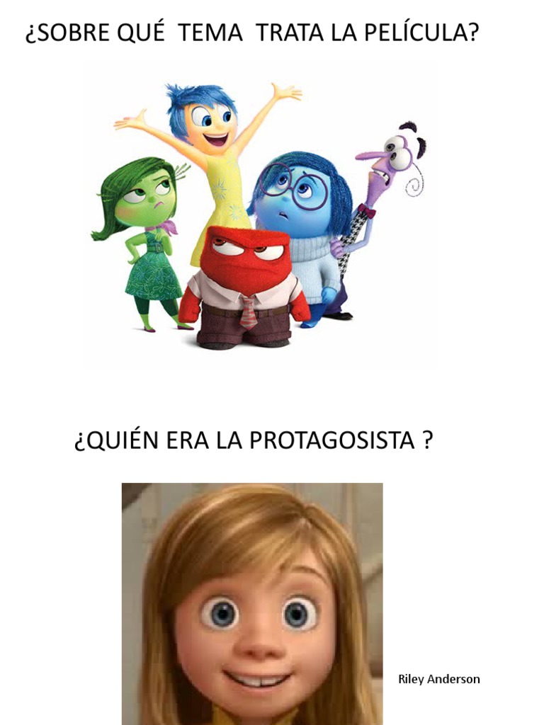 Las emociones de Riley: Un viaje por el interior de la mente | PDF ...