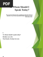 To Whom Should I Speak Today - Thomas Eric Peet Analysis | PDF | Emotions
