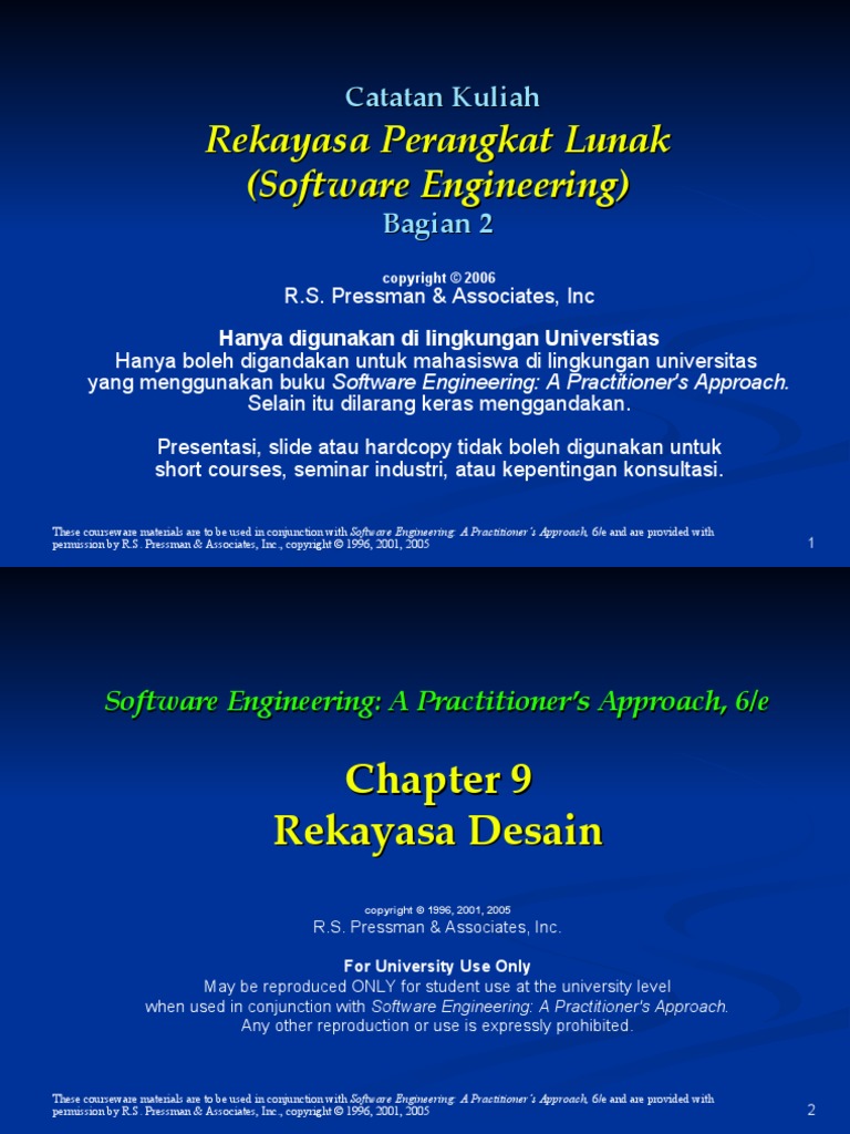 Rekayasa Perangkat Lunak (Software Engineering) | PDF | Technology ...