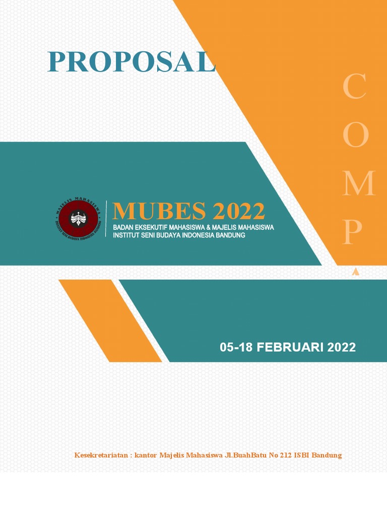 Proposal Mubes | PDF