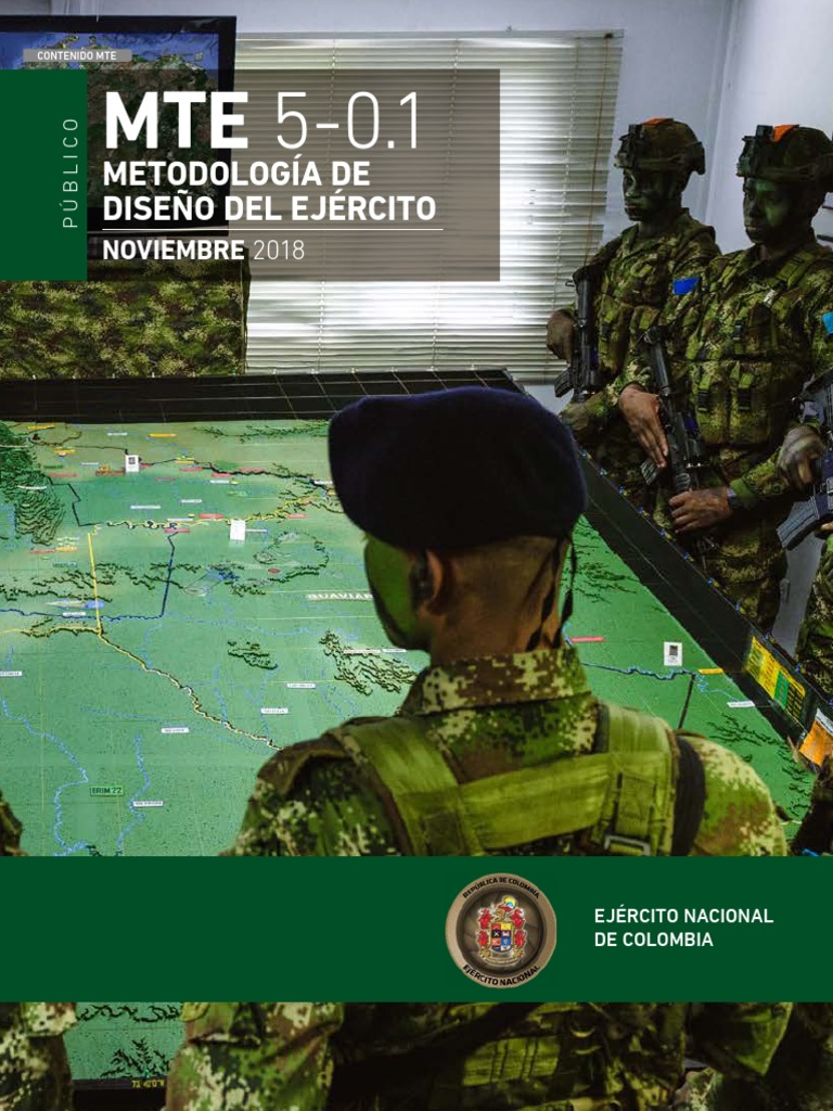 MTE 5-0.1 MDE Aplicar La Metodología de Diseño Del Ejército | PDF ...