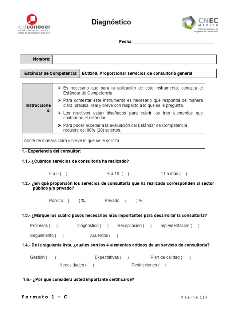 Diag EC0249 | PDF | Información | Informática