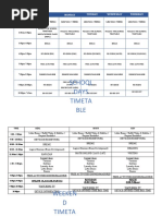 Athletics Training Matrix | PDF | Sports