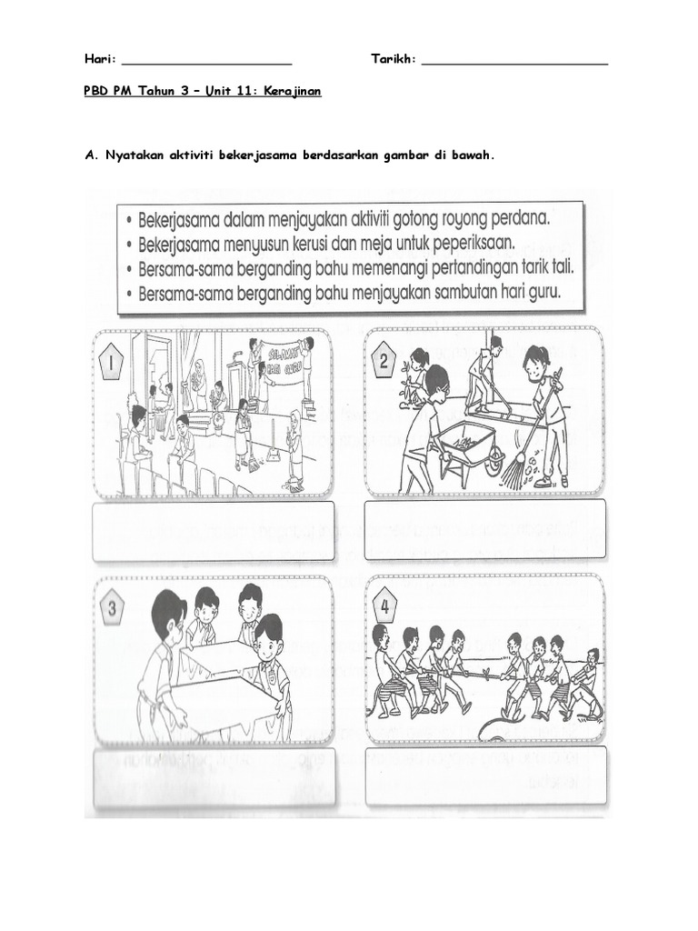 Lembaran Kerja Pendidikan Moral (23.11.2021) | PDF