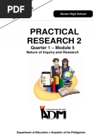 Practical Research2 Q2 Module 2 | PDF | Test (Assessment) | Questionnaire