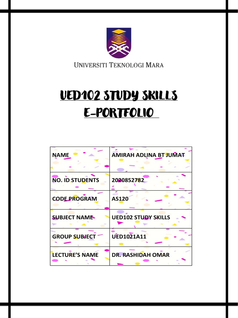 (Amirah Adlina) E-Portfolio Ued102 | PDF | Learning Styles | Authoritarianism