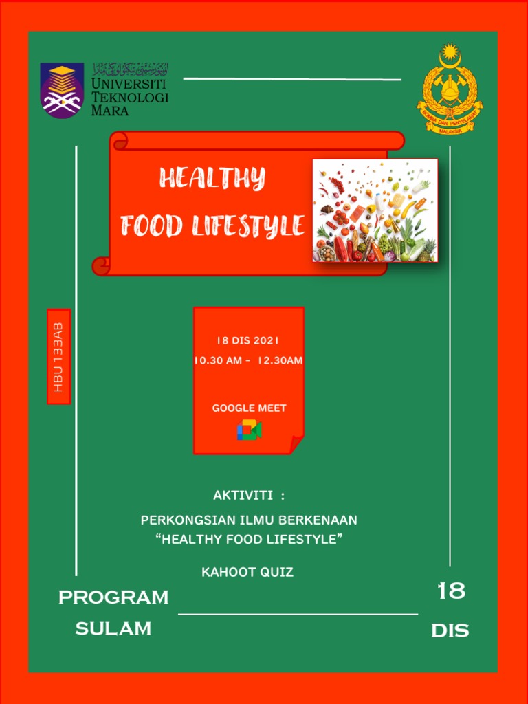 Poster Sulam Hbu | PDF | Social Science | Wellness