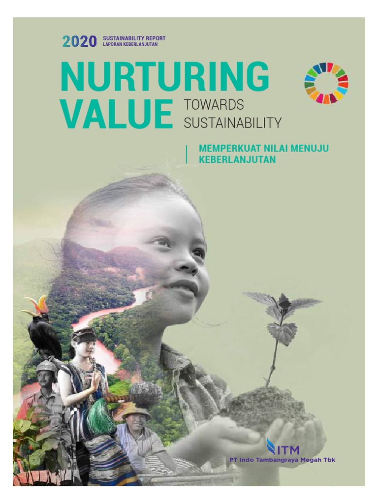 Laporan Sustainability ITMG 2020 - Stephany Grace Gunawan - D12190088 | PDF