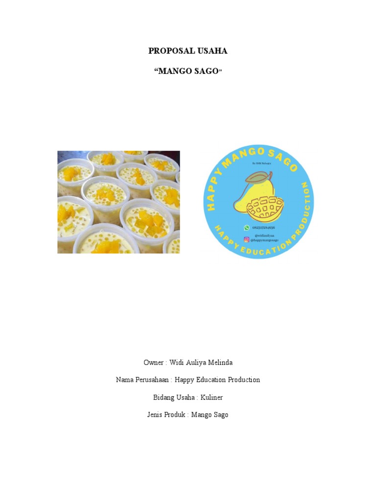 Proposal Usaha | PDF