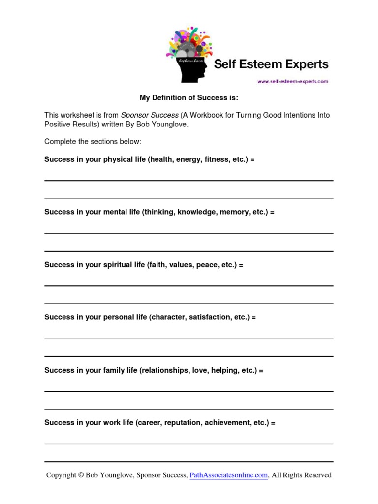 Successworksheet | PDF