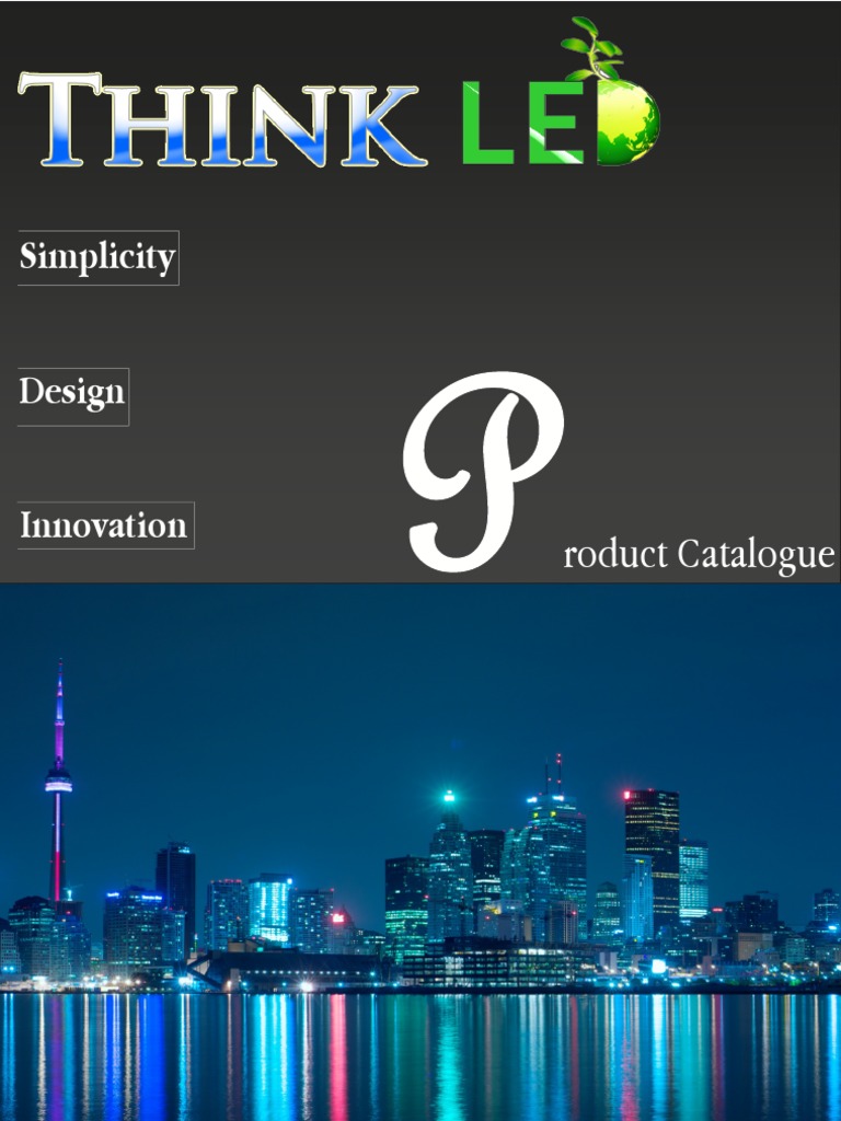 Think Led Product Catalogue | PDF | Light Emitting Diode | Incandescent ...