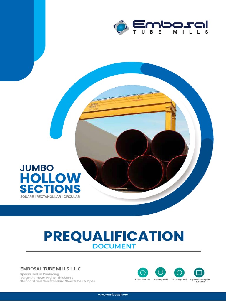 Embosal Tube Mills: Quality & Capacity | PDF | Dubai | Specification ...