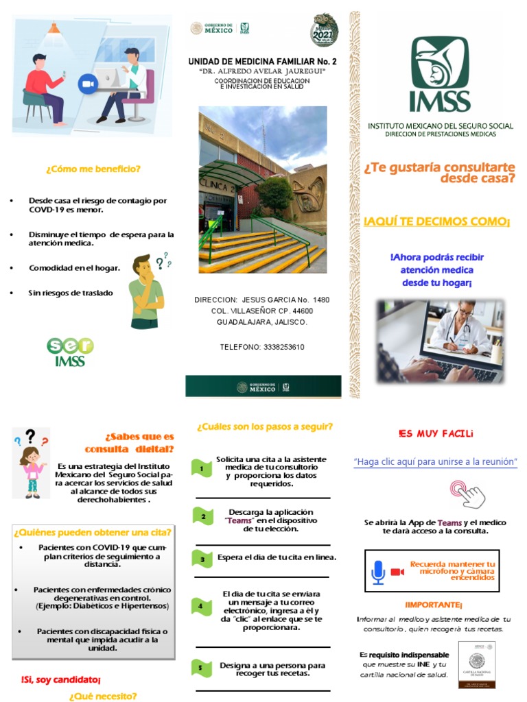 Consulta Médica Digital IMSS | PDF | Ciencias de la Salud