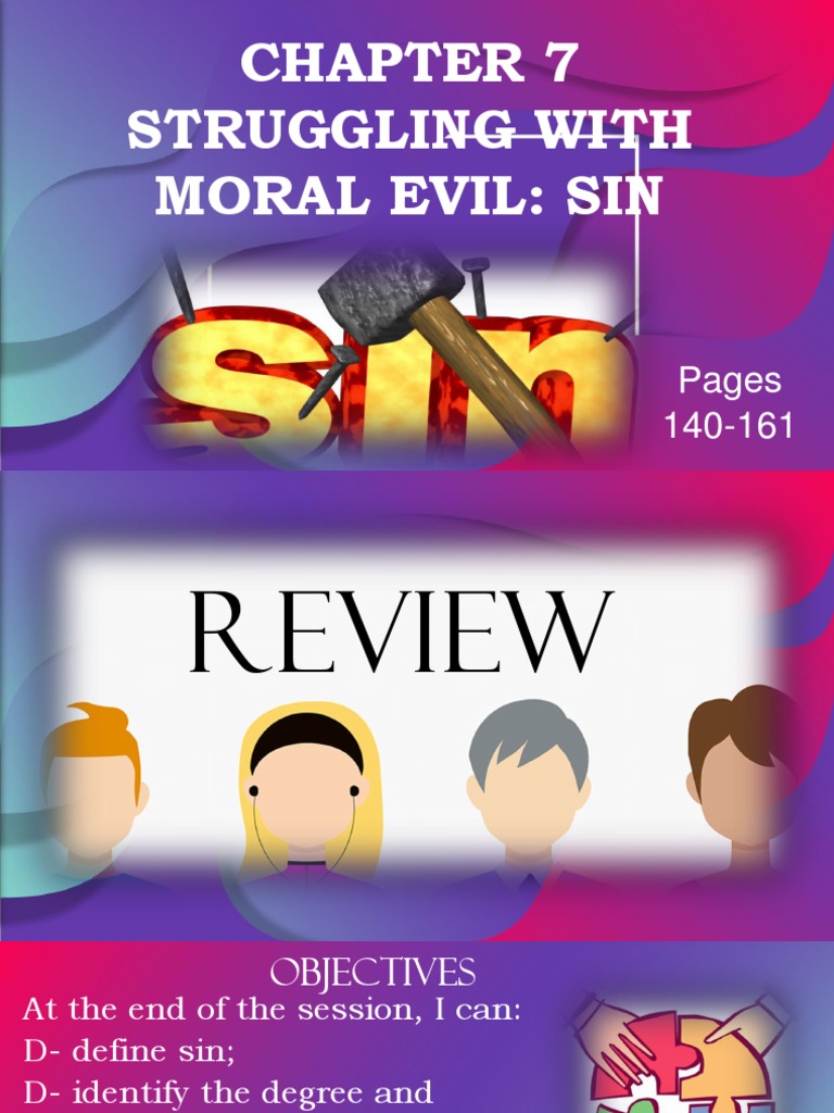 Struggling With Moral Evil: Sin: Pages 140-161 | PDF | Sin | Sacraments
