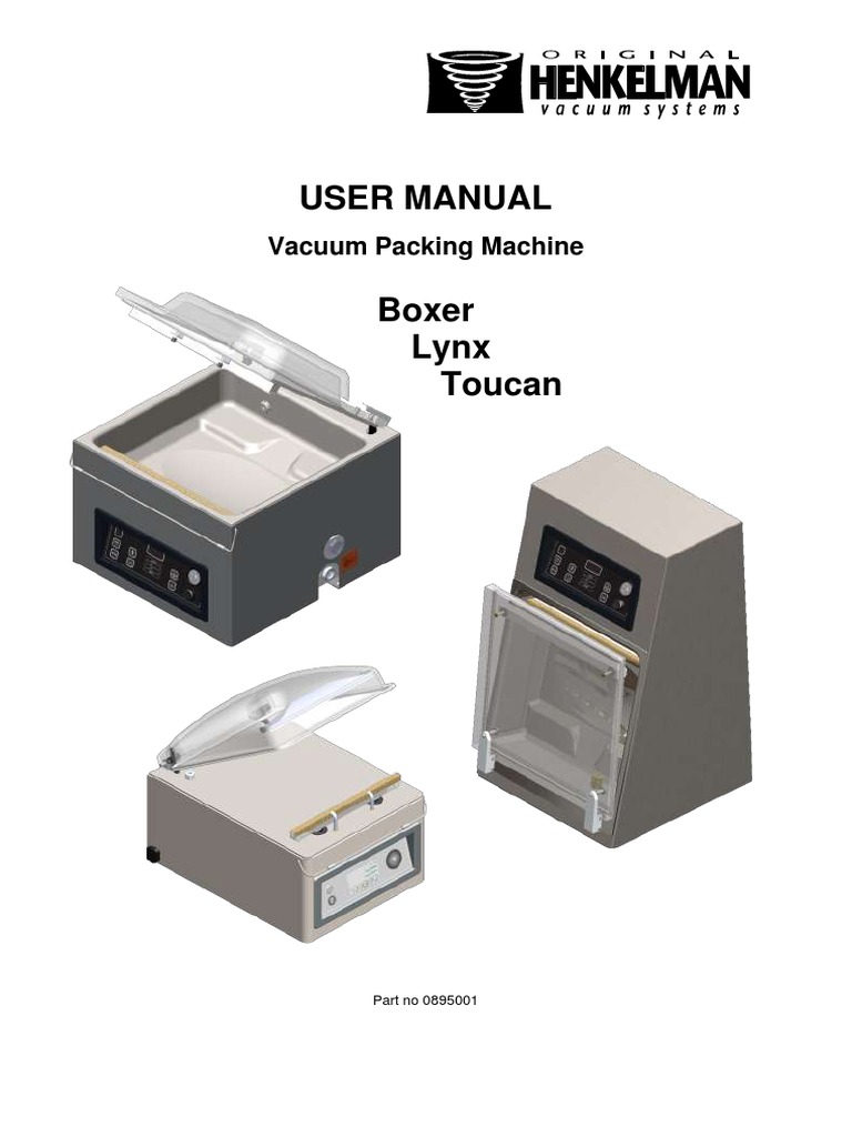 User Manual: Vacuum Packing Machine | PDF | Pump | Vacuum