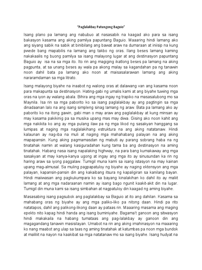 Paglalarawan | PDF