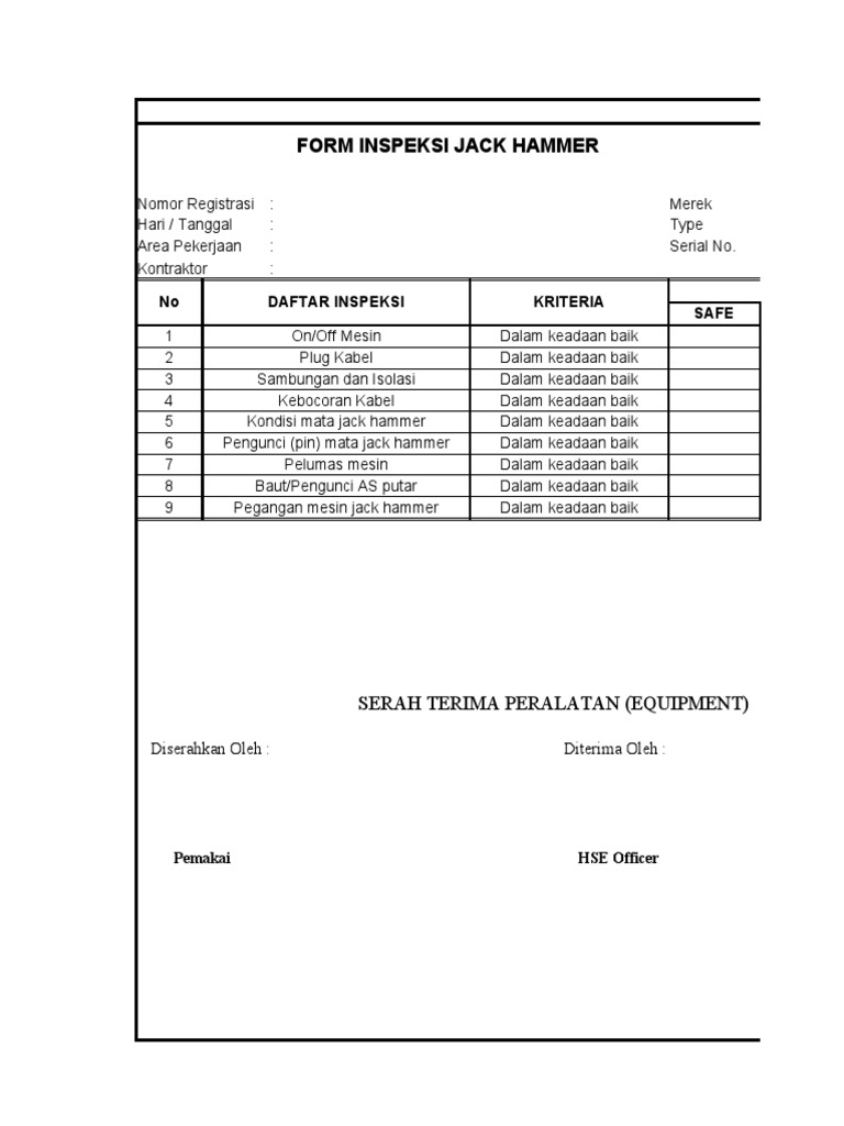 Jack Hammer | PDF | Teknologi & Rekayasa