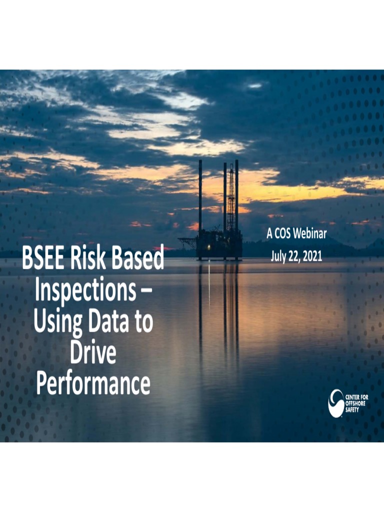 BSEE Risk Based Inspections | PDF | Elevator