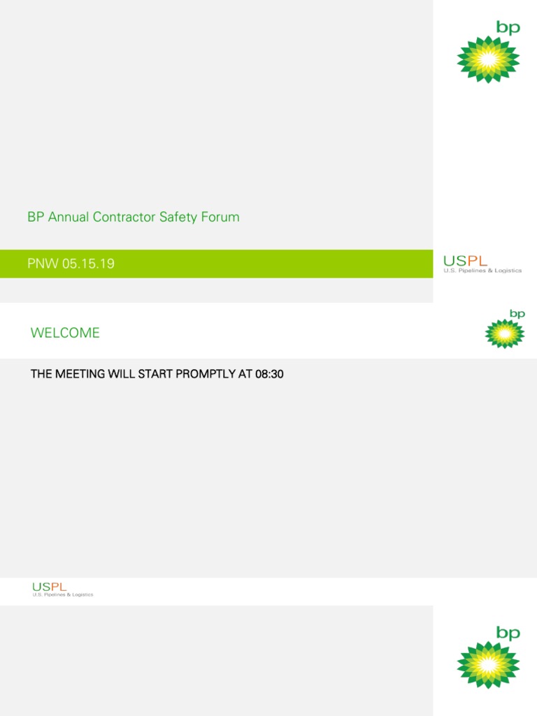 Annual Contractor Safety Forum 2019 | PDF | Reliability Engineering | Risk