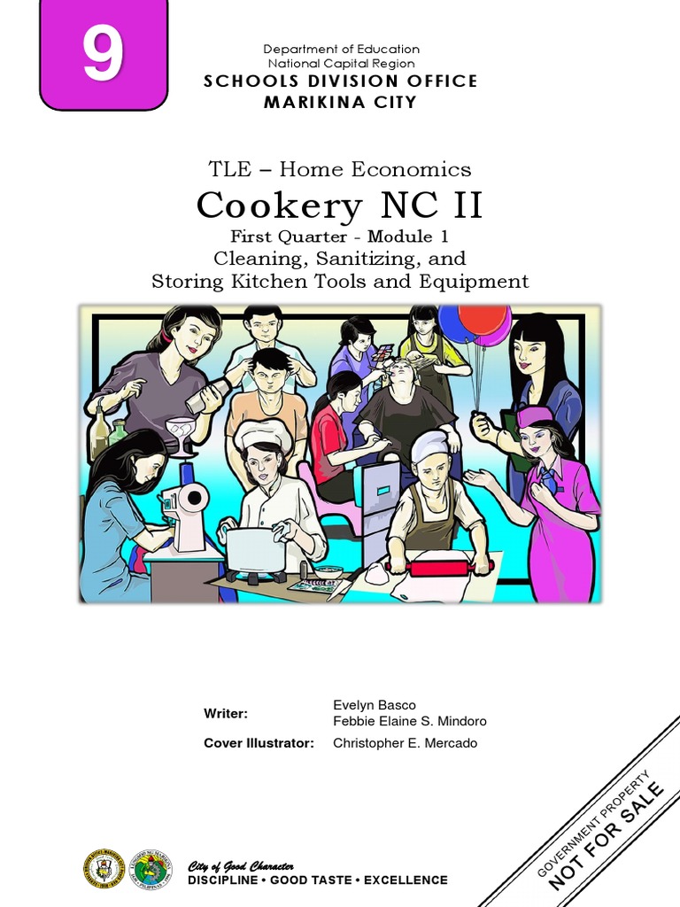 Cookery NC II: TLE - Home Economics | Download Free PDF | Disinfectant ...