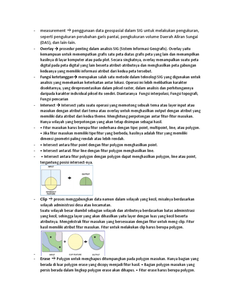 Dasar-Dasar Analisis SIG | PDF