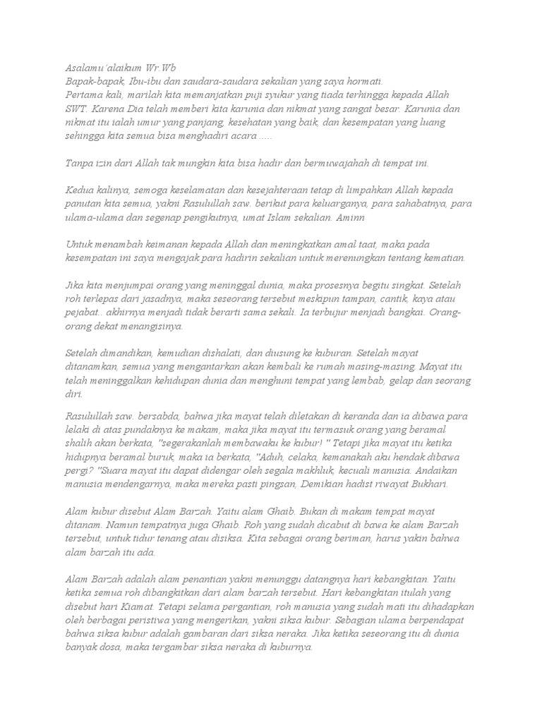 KUTBAH | PDF | Agama & Spiritualitas