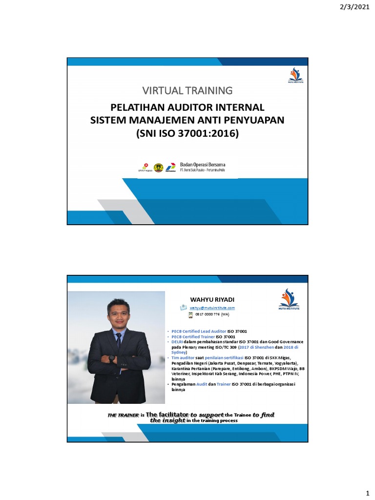 Modul Audit Internal SMAP | PDF | Bisnis | Pengelolaan Keuangan & Uang