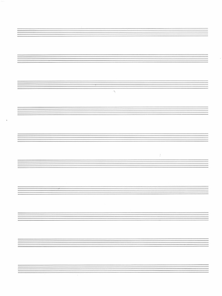 10-Zeiliges Notenpapier | PDF