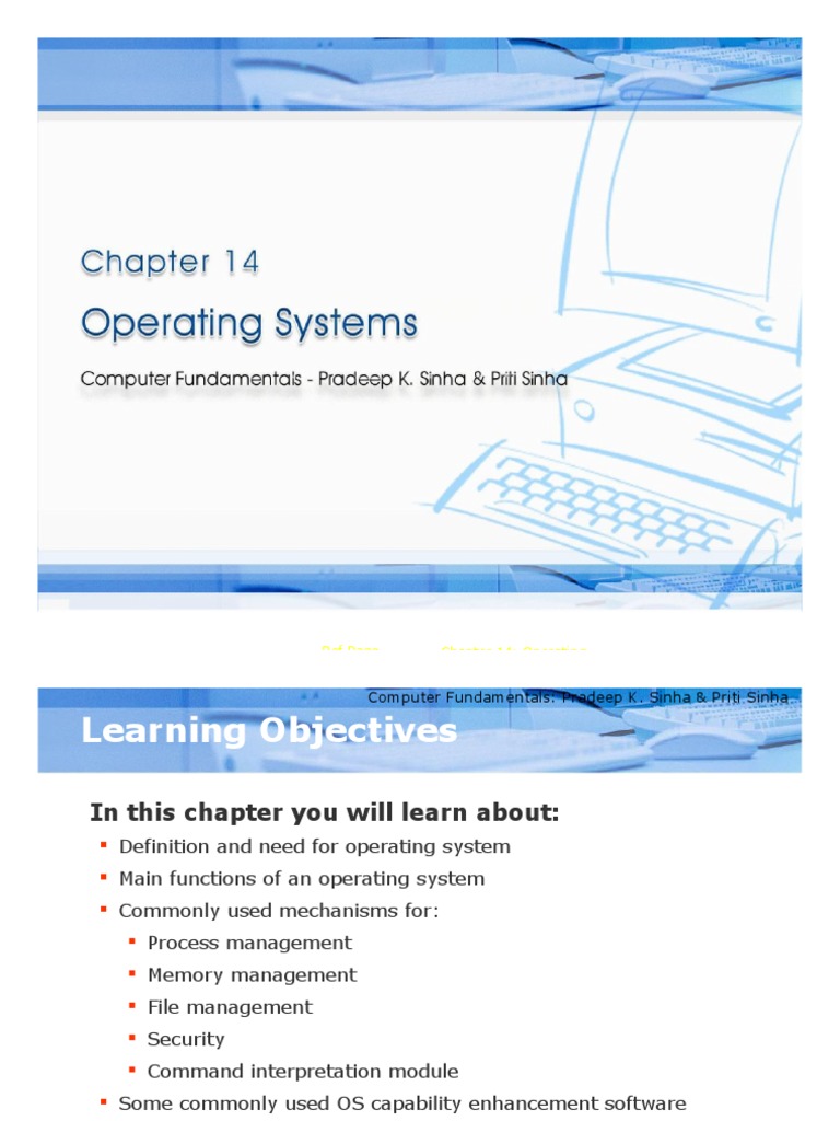Chapter 14-OS | PDF | Process (Computing) | Operating System