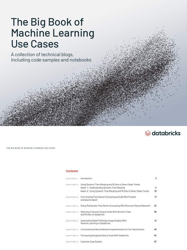 The Big Book of Machine Learning Use Case | PDF | Forecasting | Time Series The Big Book of Machine Learning Use Case | PDF | Forecasting | Time Series