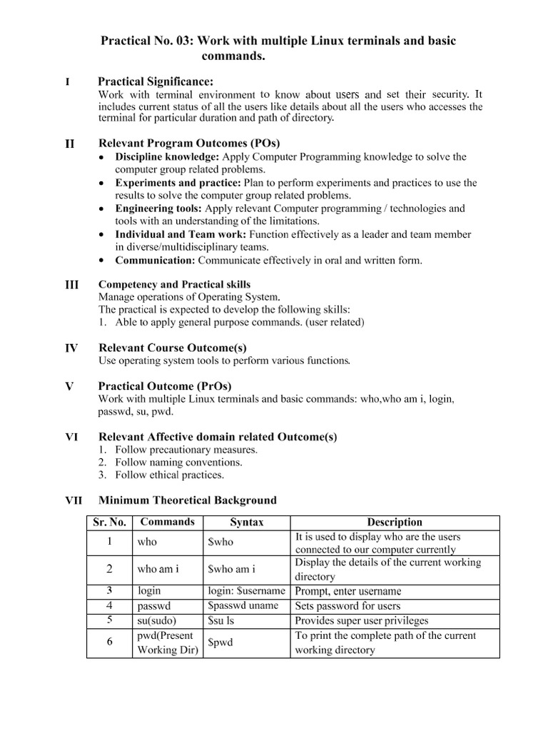 OSY Practical Assignment No.3 | PDF