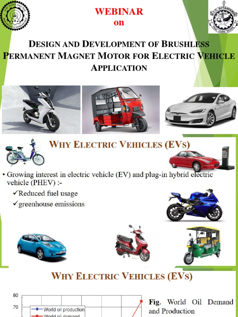 Design of Brushless Permanent Magnet Motor For Electric Vehicle ...