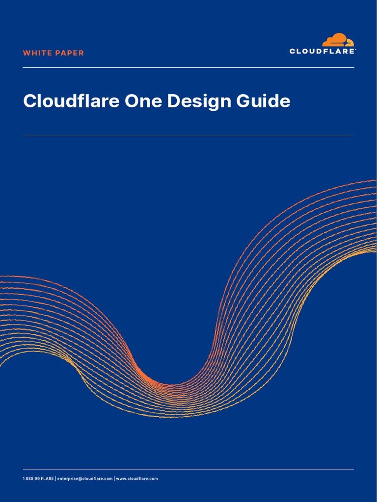 Cloudflare One Design Guide: White Paper | PDF | Virtual Private ...