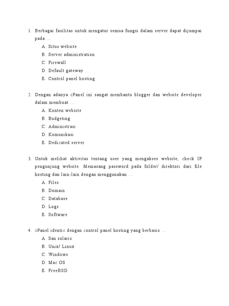 Latihan Soal Asj PKK | PDF