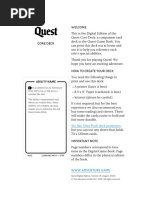 Lancer Actions Cheat Sheet | PDF