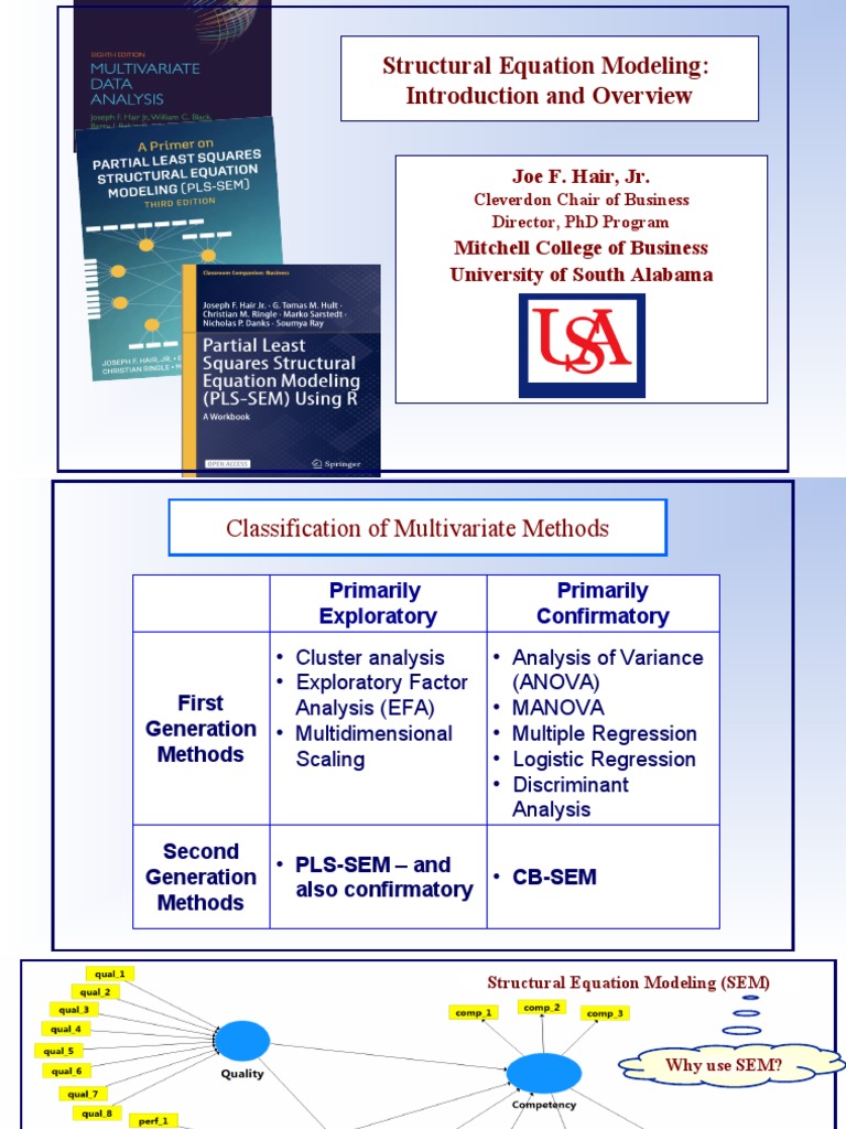 Structural Equation Modeling: Introduction and Overview: Joe F. Hair ...