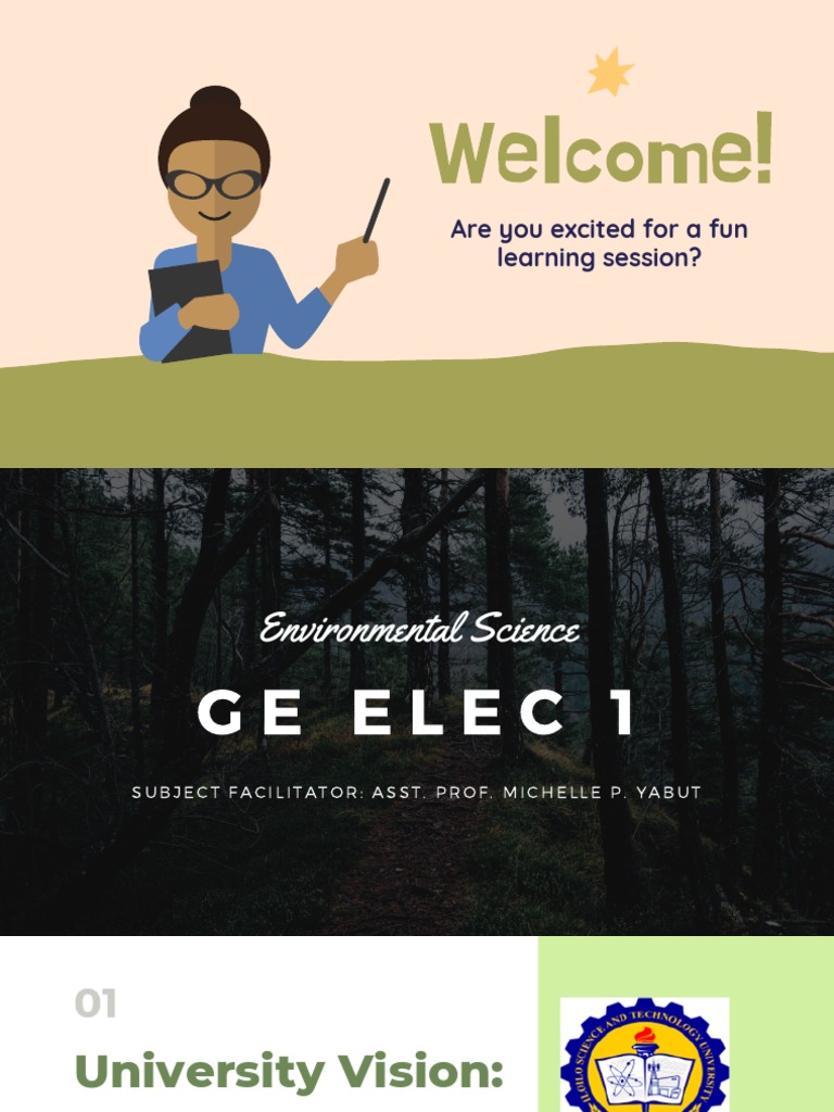 GE Elective 1: Environmental Science Syllabus | PDF | Natural ...