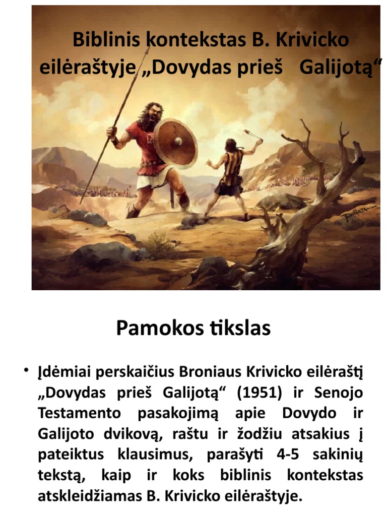 Krivickas Dovydas Galijotas | PDF