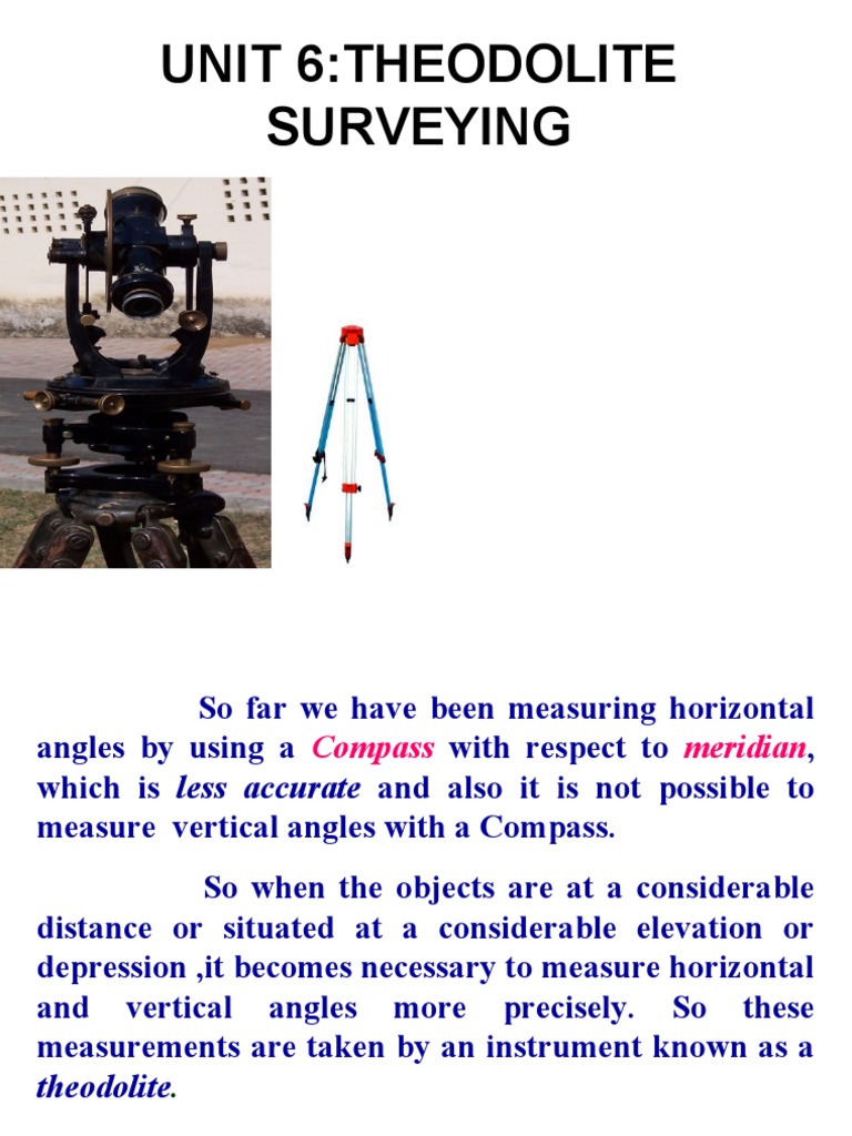Theodolite Non Transit