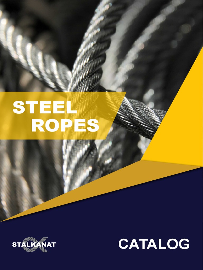 Catalog Ropes en | Download Free PDF | Wire | Rope