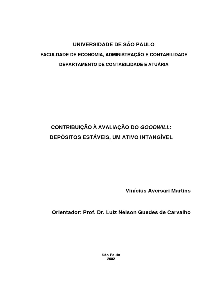 Vam Final | PDF | Contabilidade | Patrimônio de marca (contabilidade)