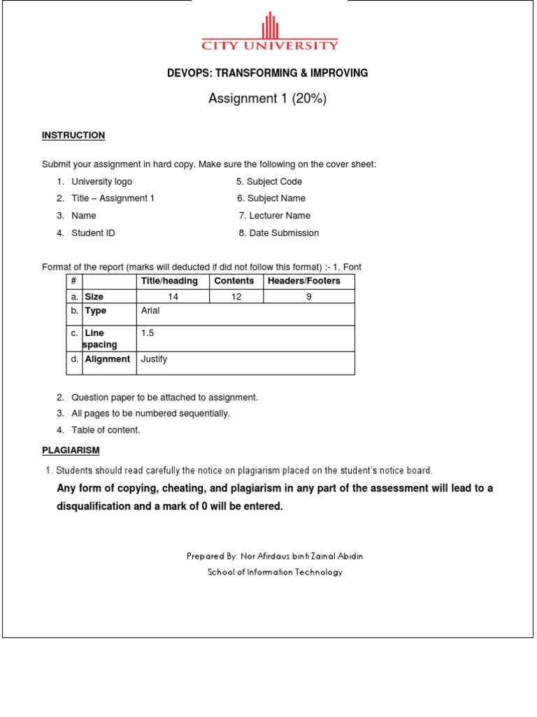 DevOps Assignment | PDF | Agile Software Development | Cloud Computing