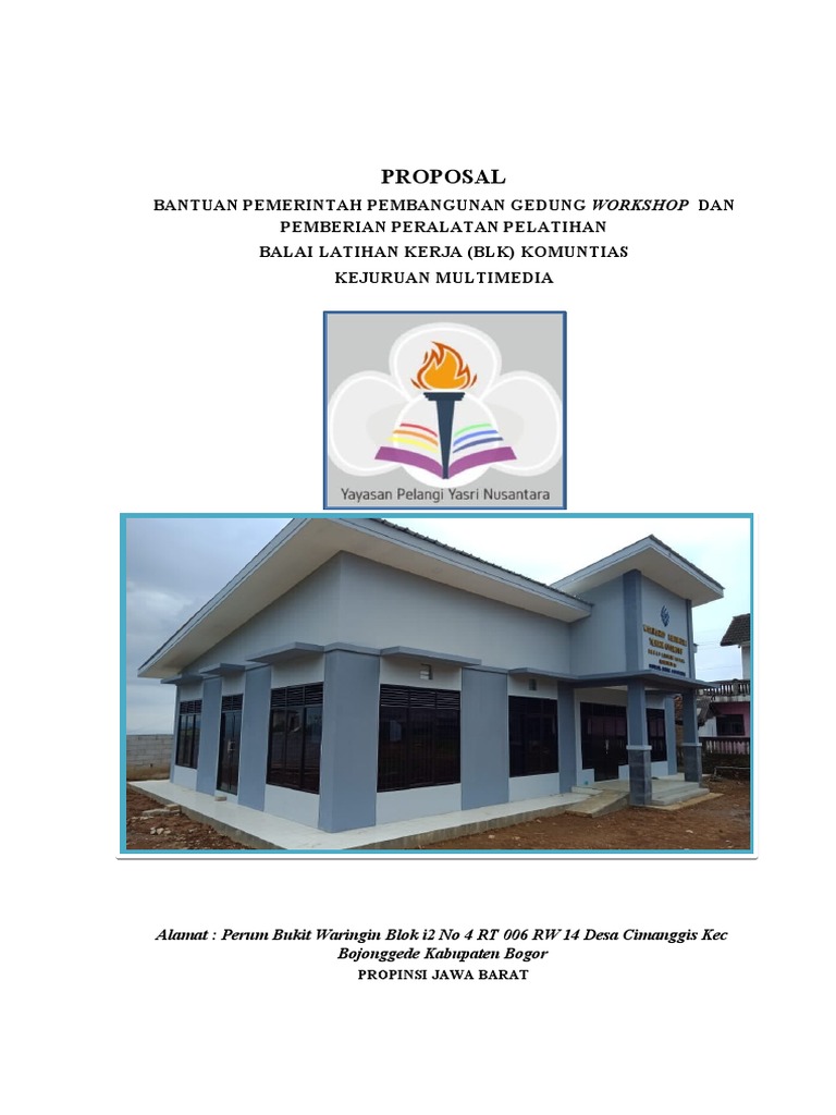 Proposal - BLK MULTIMEDIA Yayasan Pelang YN | PDF