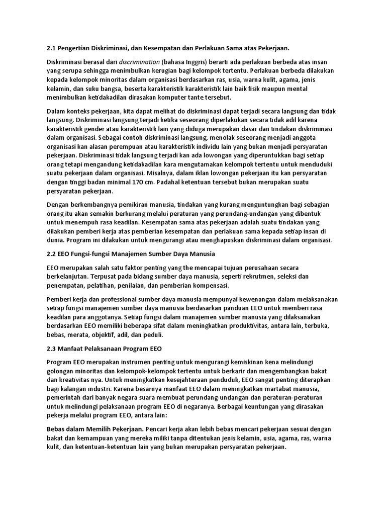 MNJ SDM Bab 2 | PDF | Ilmu Sosial