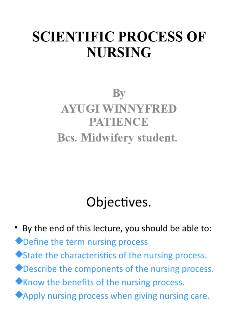 Overview of the Nursing Process | PDF | Nursing | Health Care