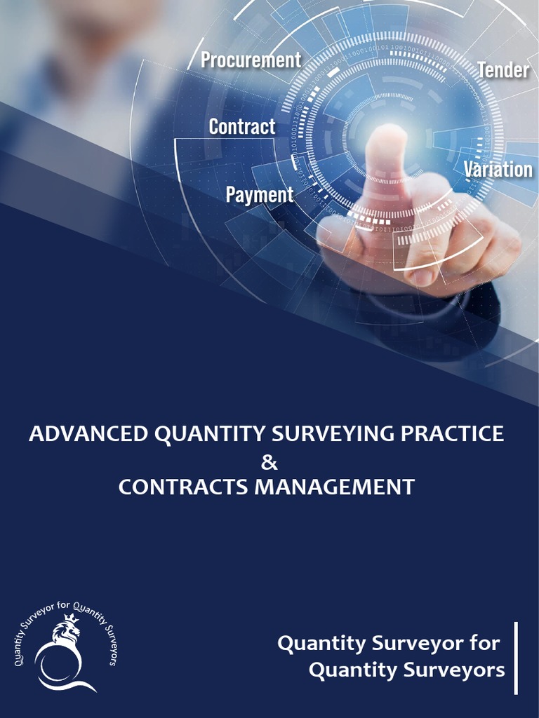 Procurement Tender: Contracts Management & Advanced Quantity Surveying Practice | PDF ...