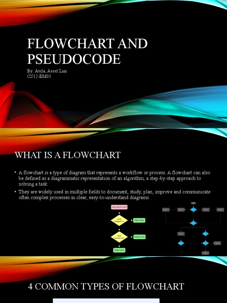 FlowChart and Pseudocode | PDF | Computing | Software Development