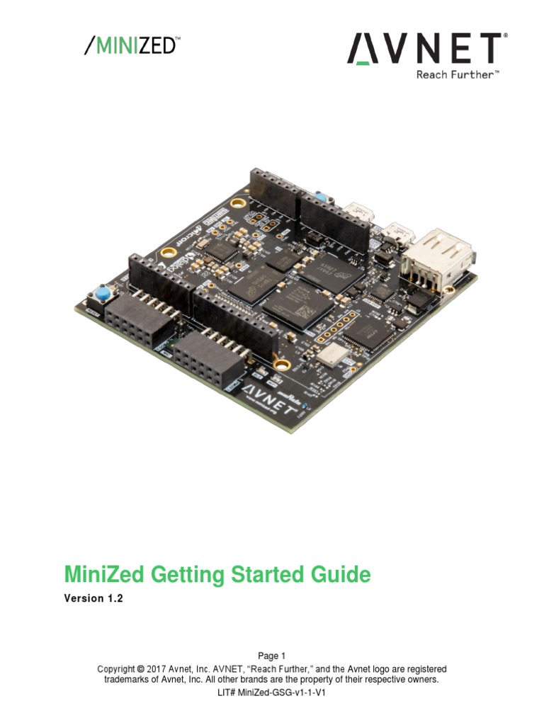 MiniZed - Getting Started Guide - Avnet (Rev1.2) | PDF | File Transfer ...
