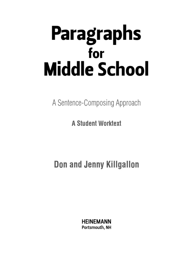 Paragraphs For Middle Schoo | PDF | Sea | Paragraph