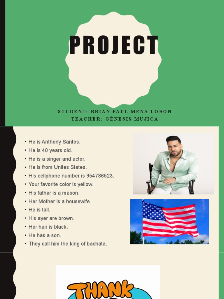 Project: Student: Brian Paul Mena Lobon Teacher: Génesis Mujica | PDF ...